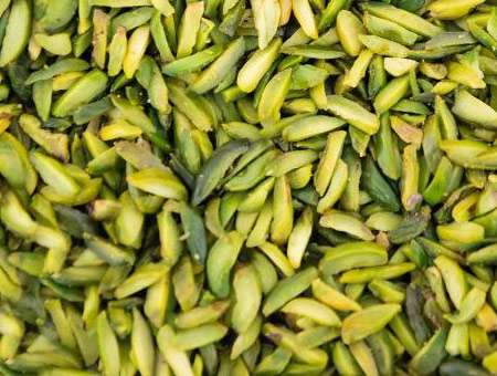 🌱 buy slivered pistachio with Naturally light Green